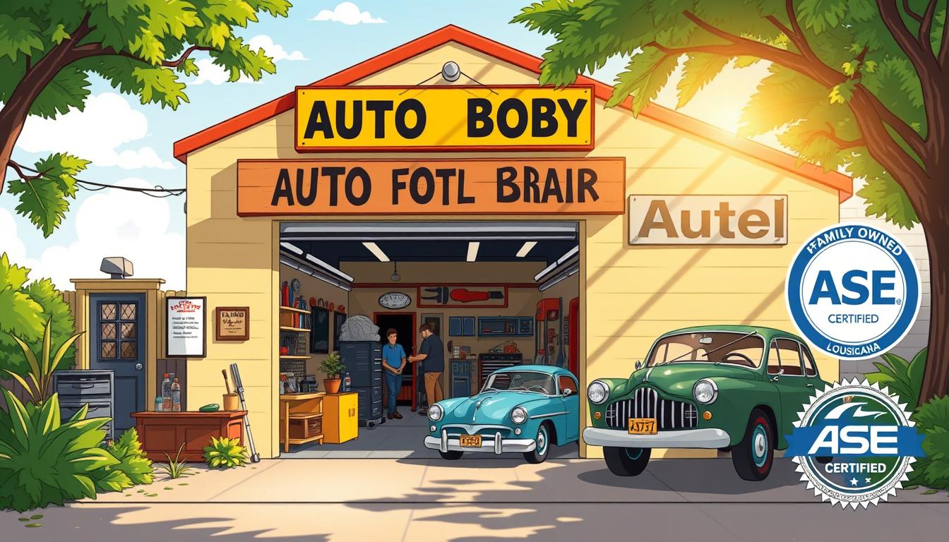 Top 5 Best Body Shops Near Baton Rouge, Louisiana